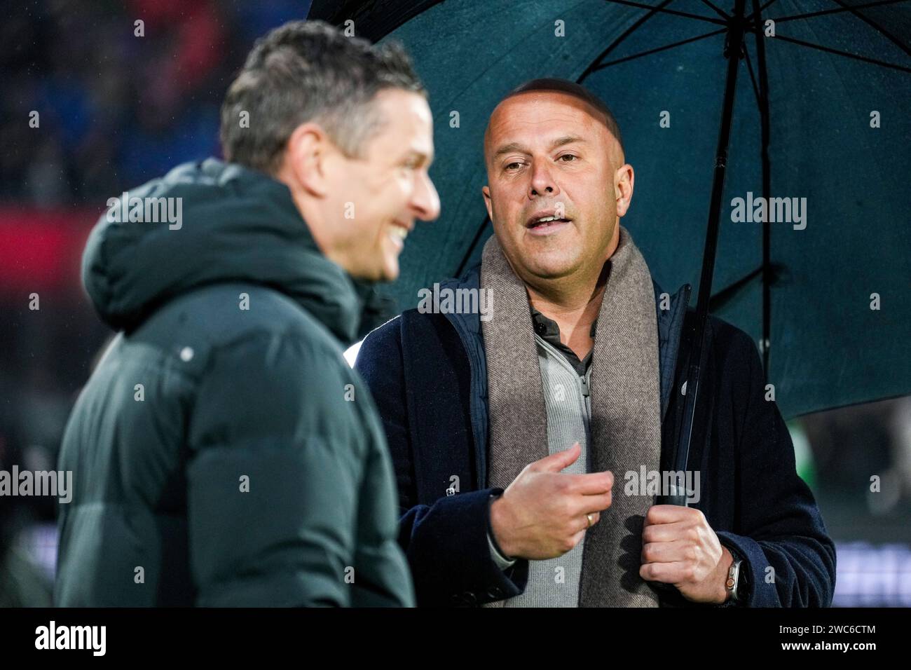 Rotterdam, The Netherlands. 14th Jan, 2024. Rotterdam - NEC Nijmegen ...