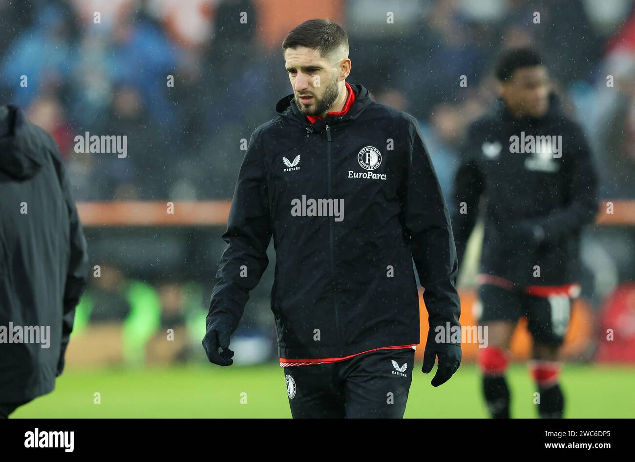 ROTTERDAM, NEDERLAND - JANUARY 14: Warming up of Luka Ivanusec of ...