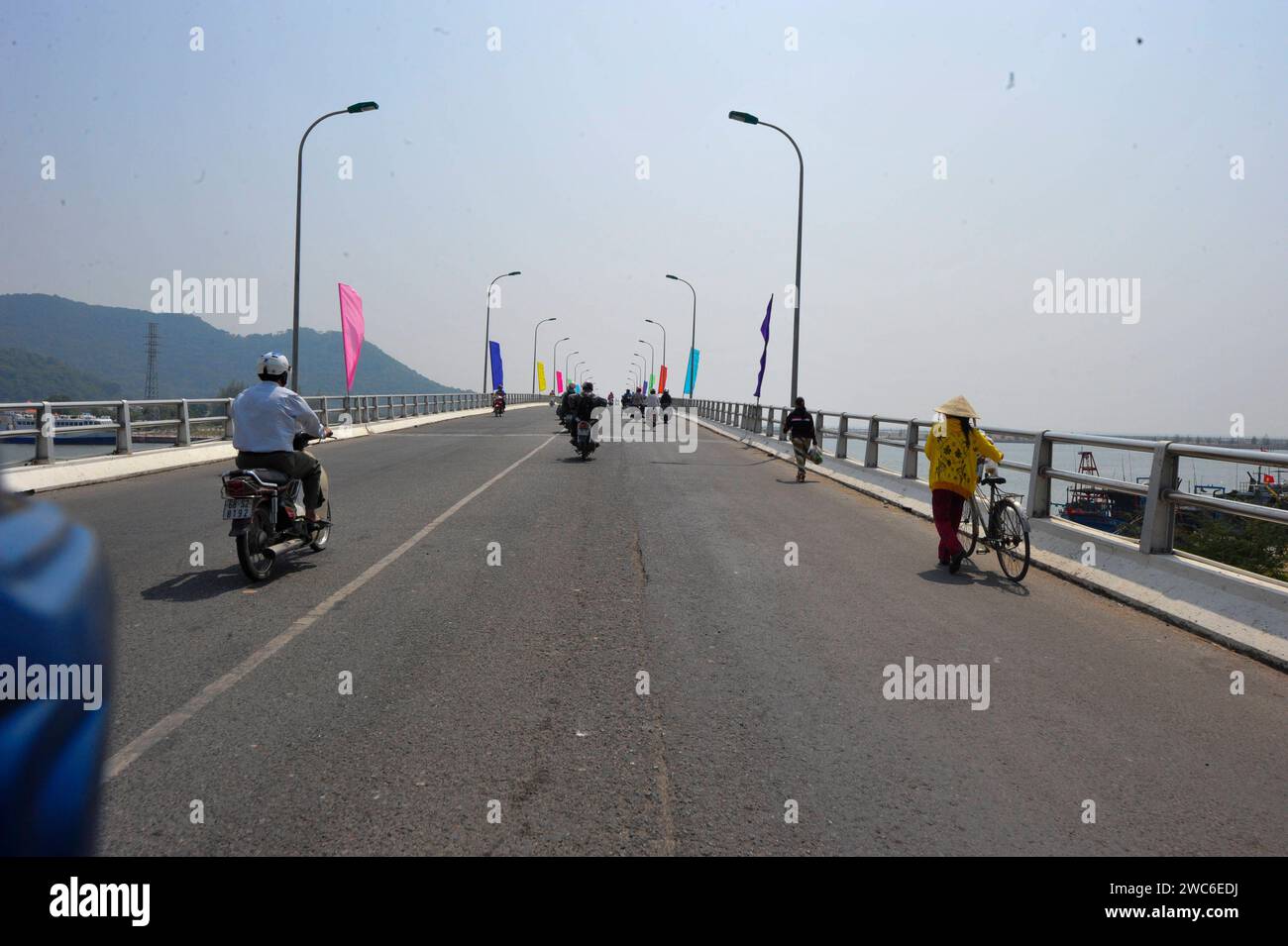 strong motorcycle an road traffic in vietnam motorcycle traffic in ...