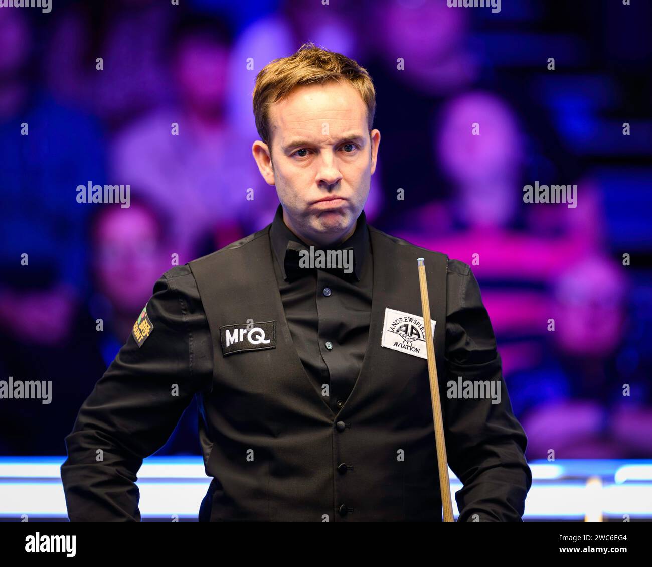 LONDON, UNITED KINGDOM. 14th Jan, 2024. Ali Carter in Final against ...