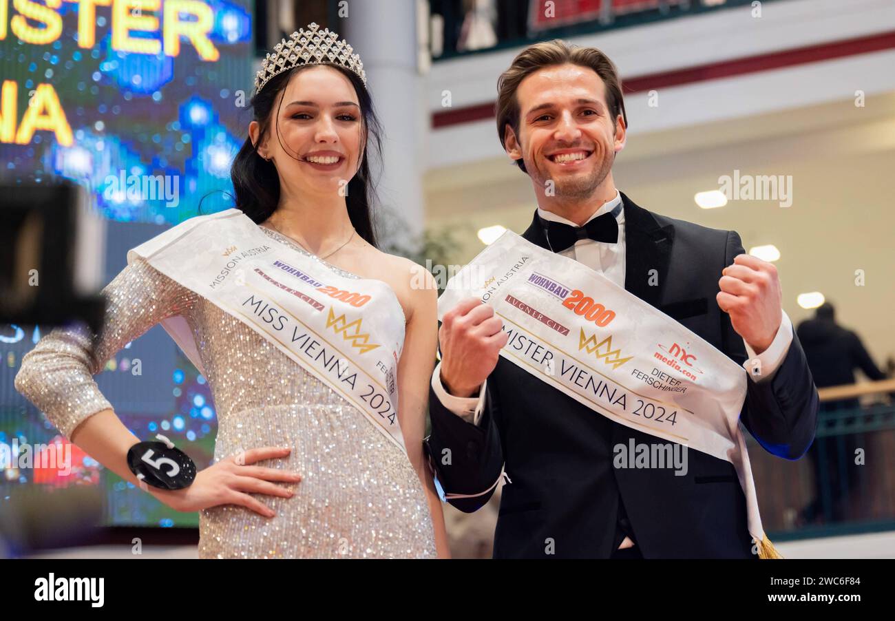 20240113 Wahl Miss und Mister Vienna WIEN, OESTERREICH - 13. JAENNER ...