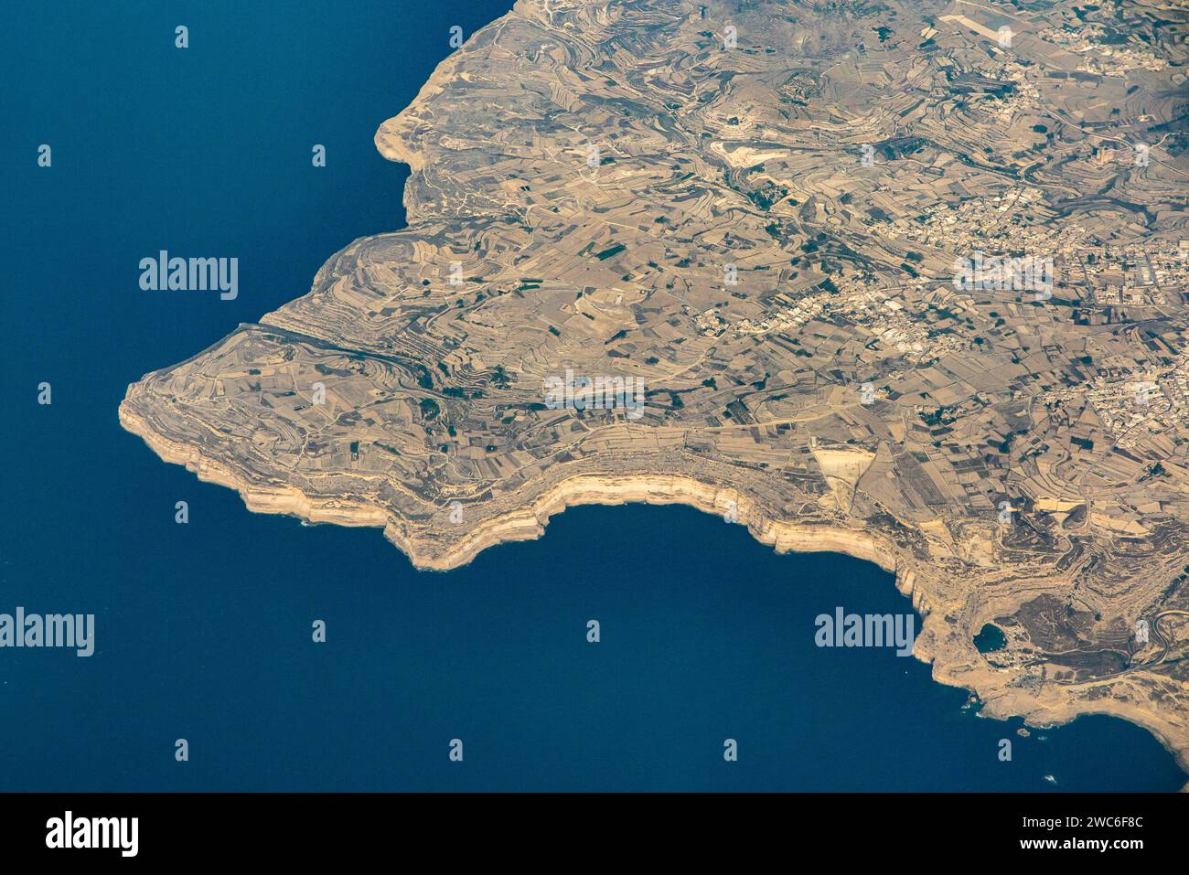 Maltese island from above bay hi-res stock photography and images - Alamy