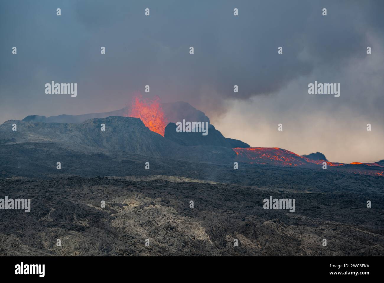 Shimmering heat smoke from hi-res stock photography and images - Alamy