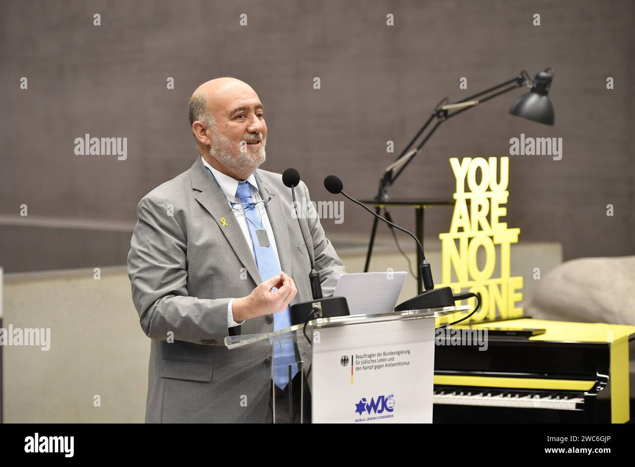 Der Starpianist Igor Levit spielte am Sonntag 14.01.2024 in der James ...