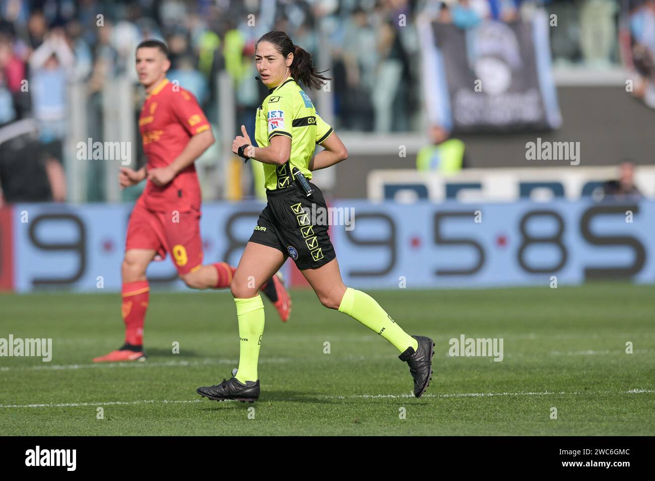 Stadio Olimpico, Rome, Italy. 14th Jan, 2024. Italian Serie A Football ...