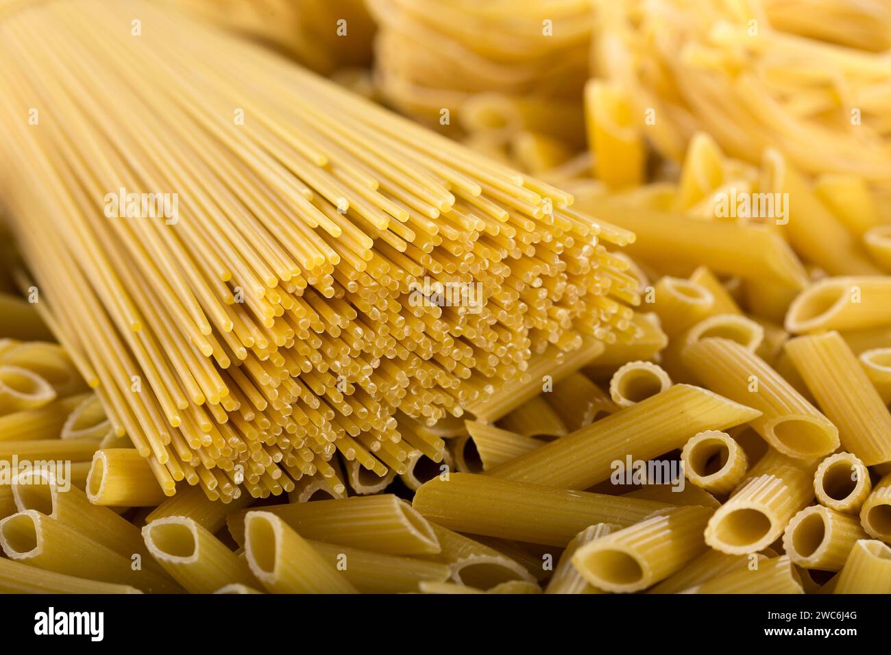 Pasta on table hi-res stock photography and images - Alamy