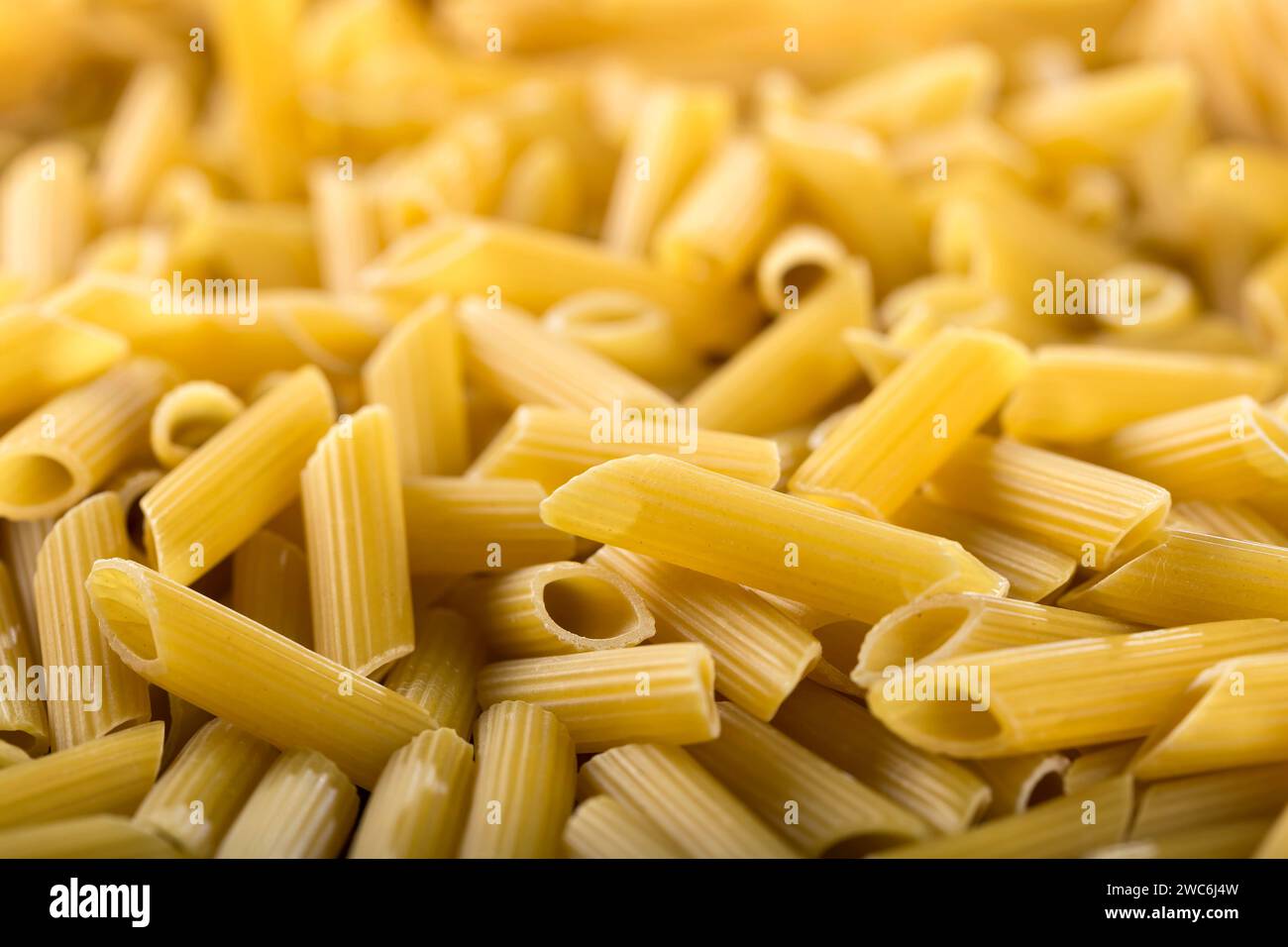 Raw penne pasta hi-res stock photography and images - Alamy