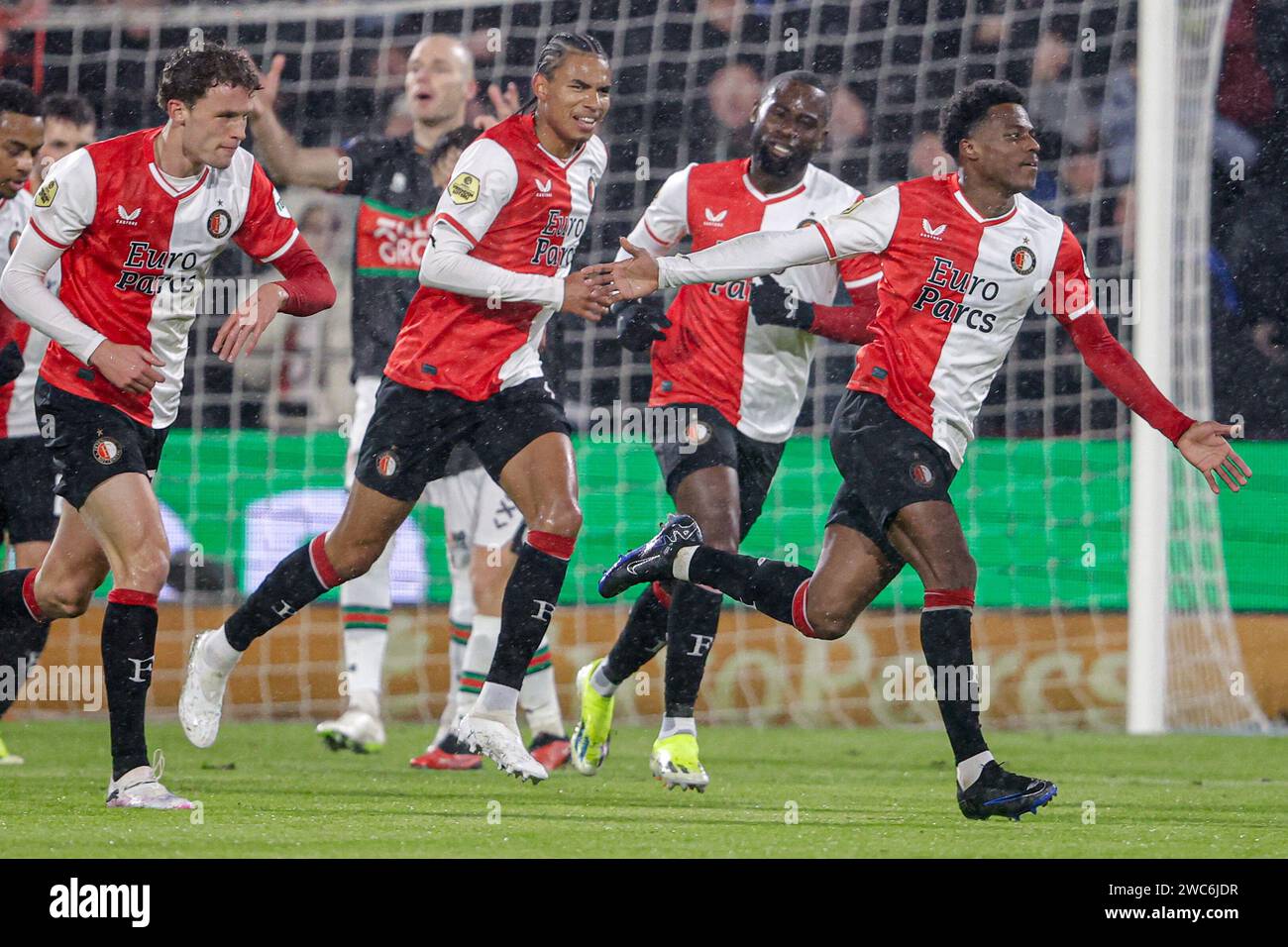 ROTTERDAM, NEDERLAND - JANUARY 14: Javairo Dilrosun of Feyenoord ...