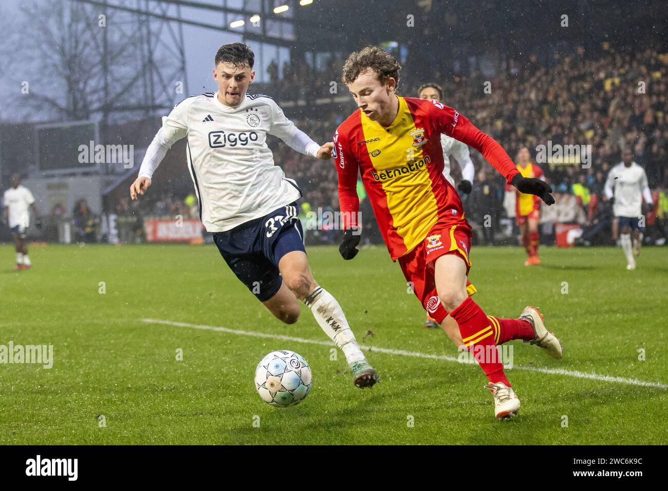 DEVENTER, Stadium De Adelaarshorst, 14-01-2024 , season 2023 / 2024 ...