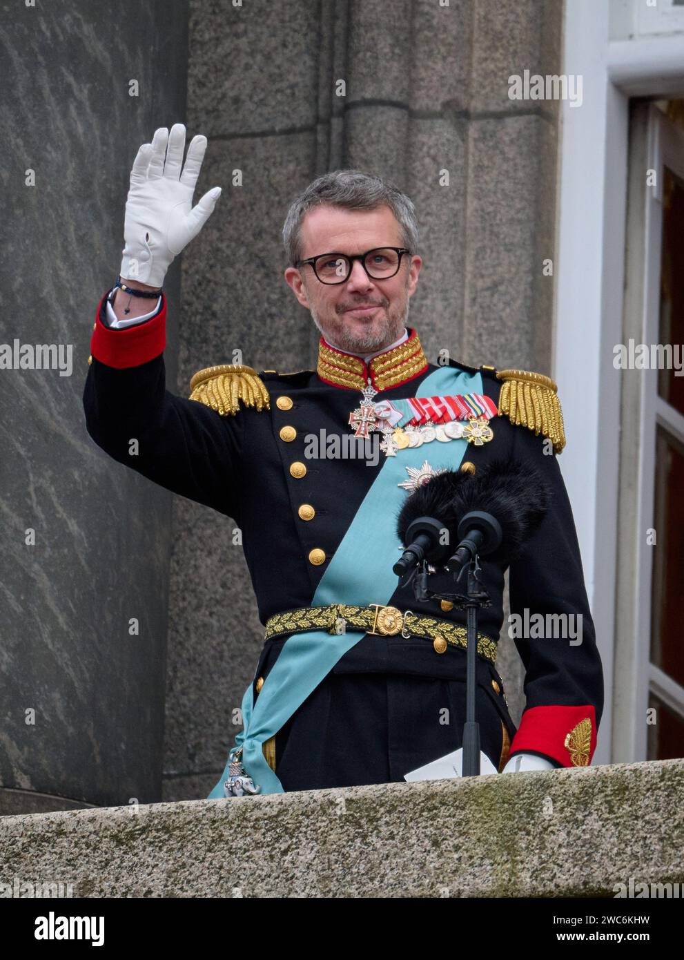 2024-01-14 COPENHAGEN DENMARKCrown Prince Frederik takes office as King ...