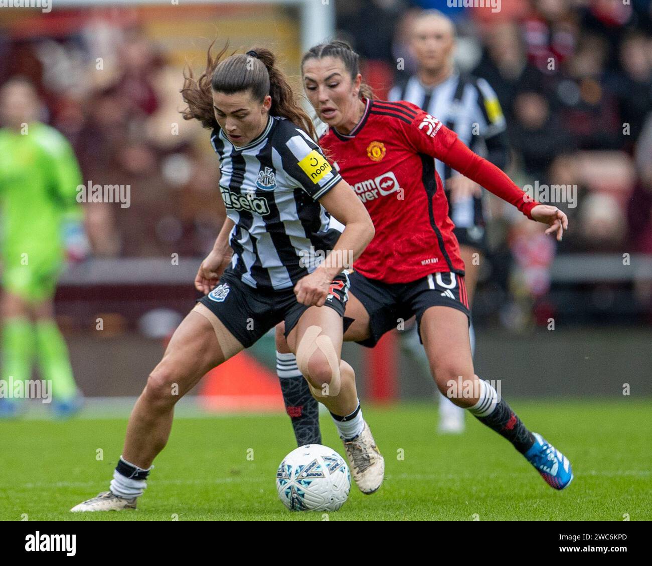 Leigh Sports Village, Manchester, UK. 14th Jan, 2024. Womens FA Cup ...