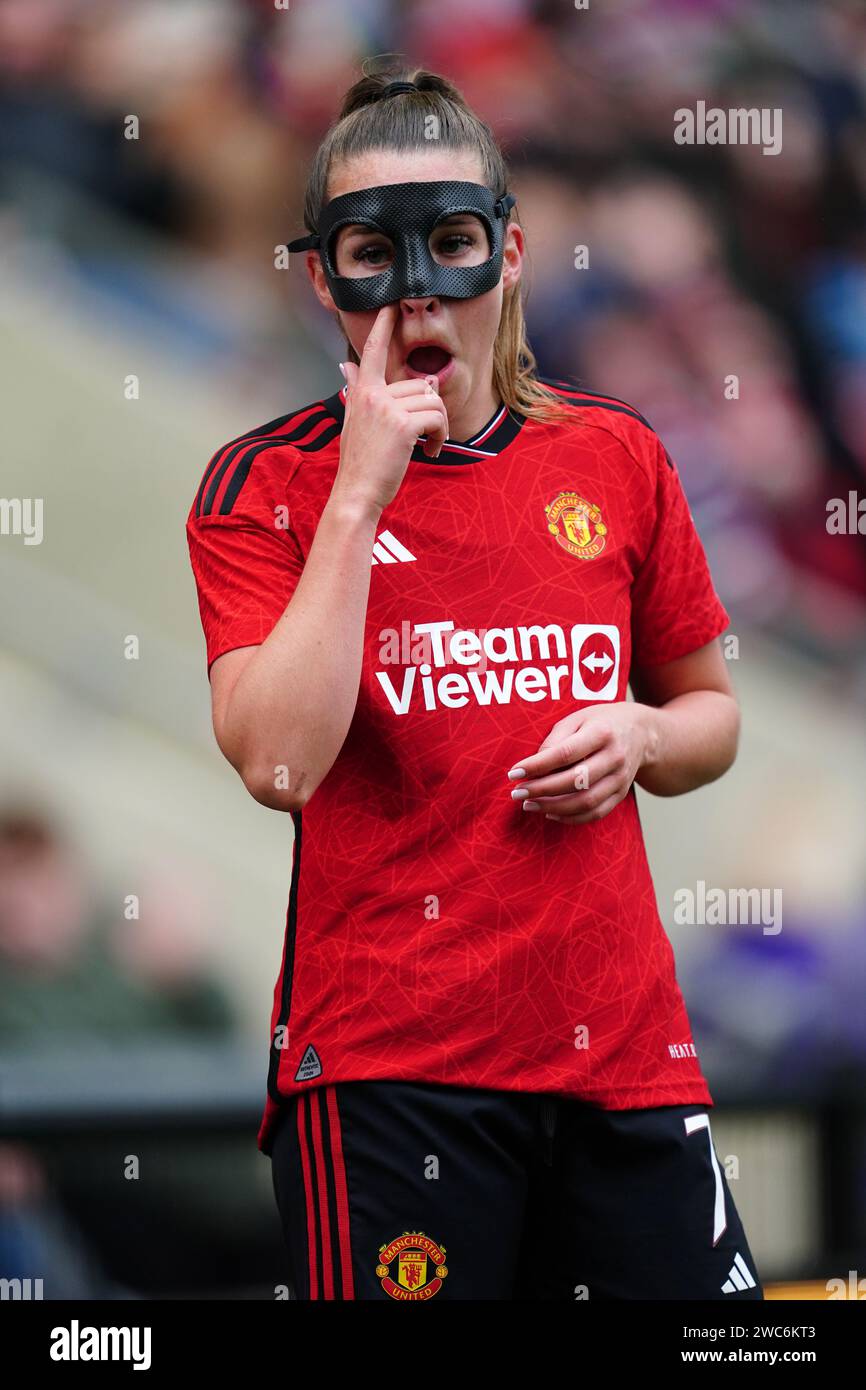Manchester United's Ella Toone during the Adobe Women's FA Cup fourth ...