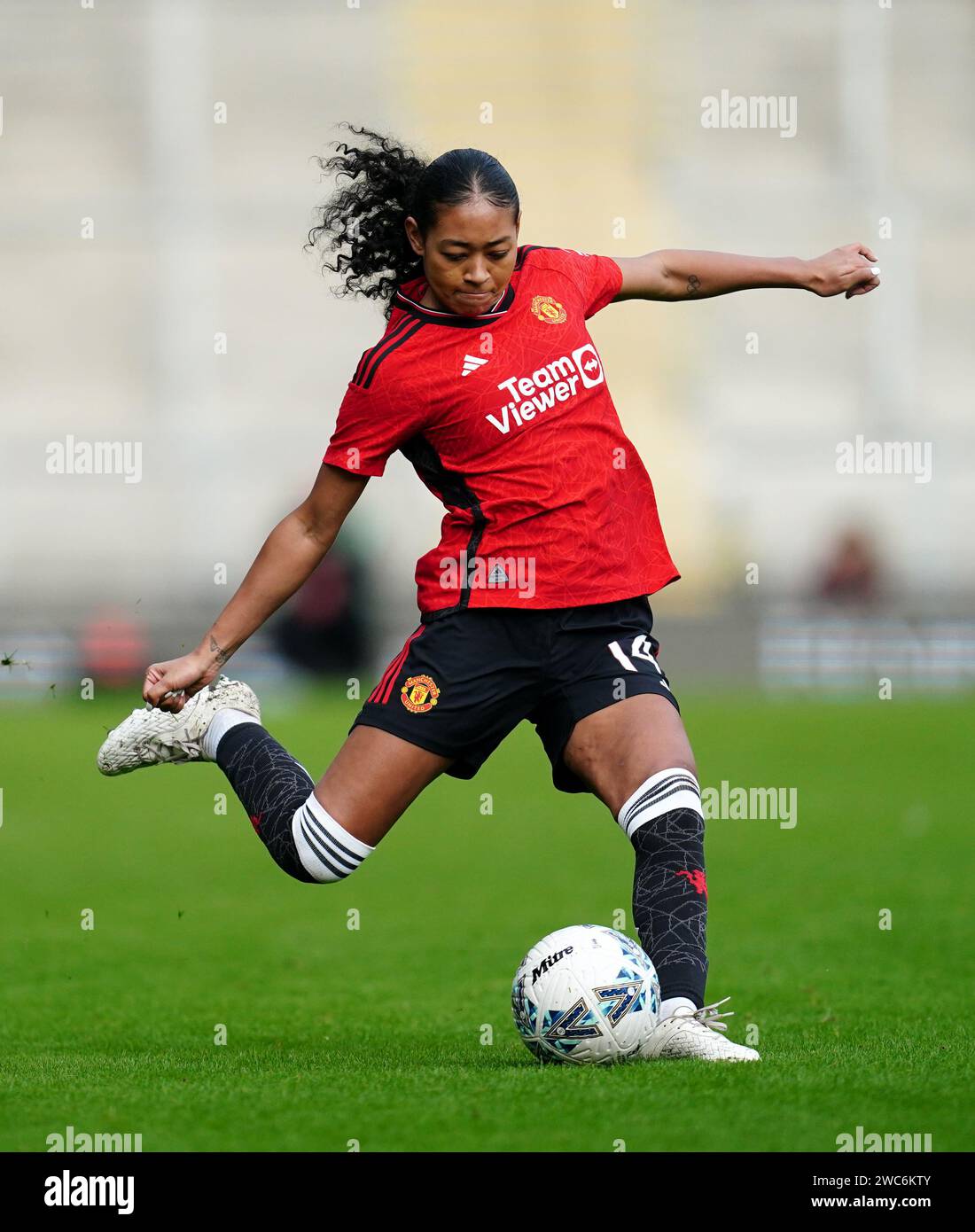 Manchester United's Jayde Riviere during the Adobe Women's FA Cup ...