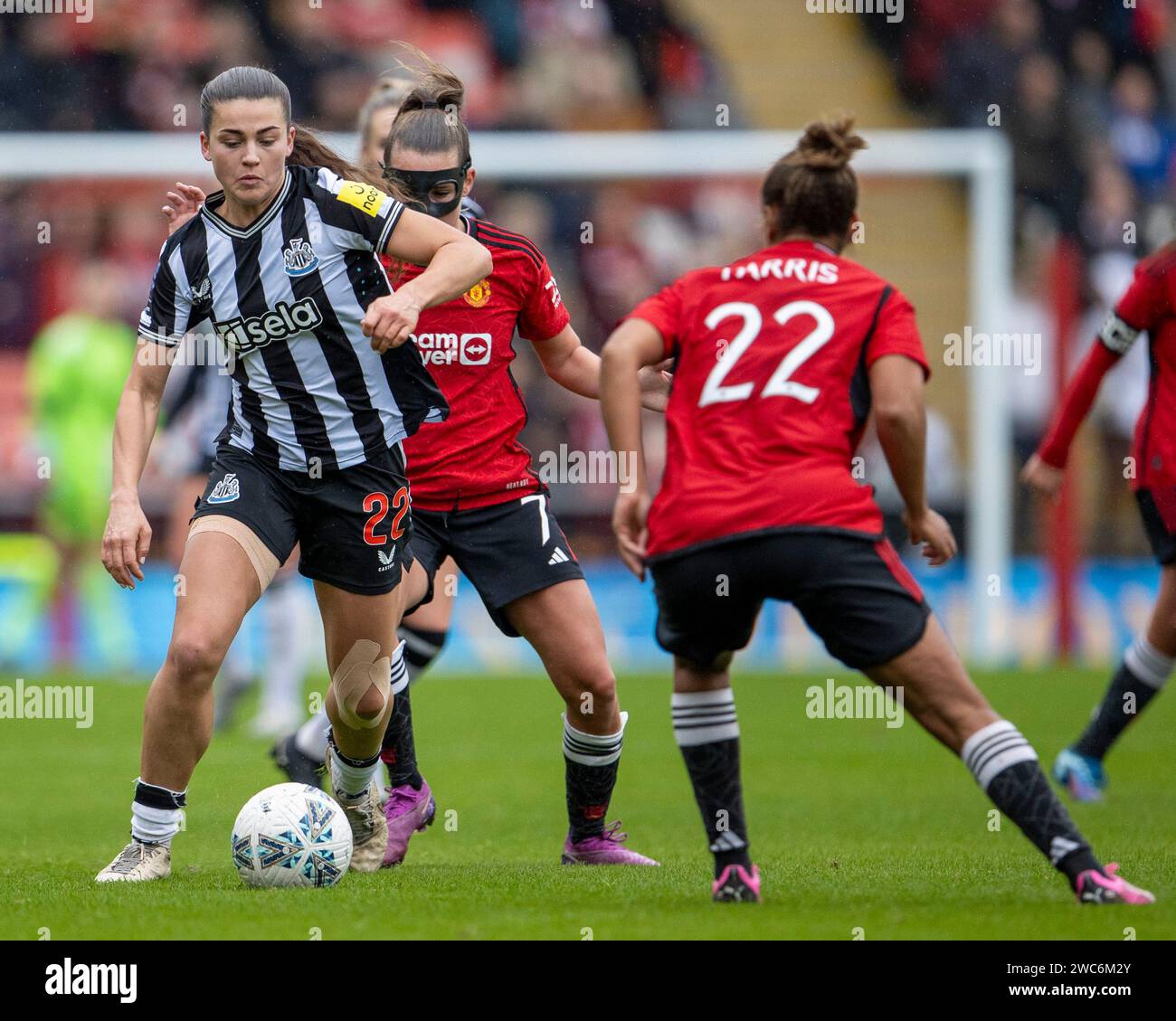Leigh Sports Village, Manchester, UK. 14th Jan, 2024. Womens FA Cup ...