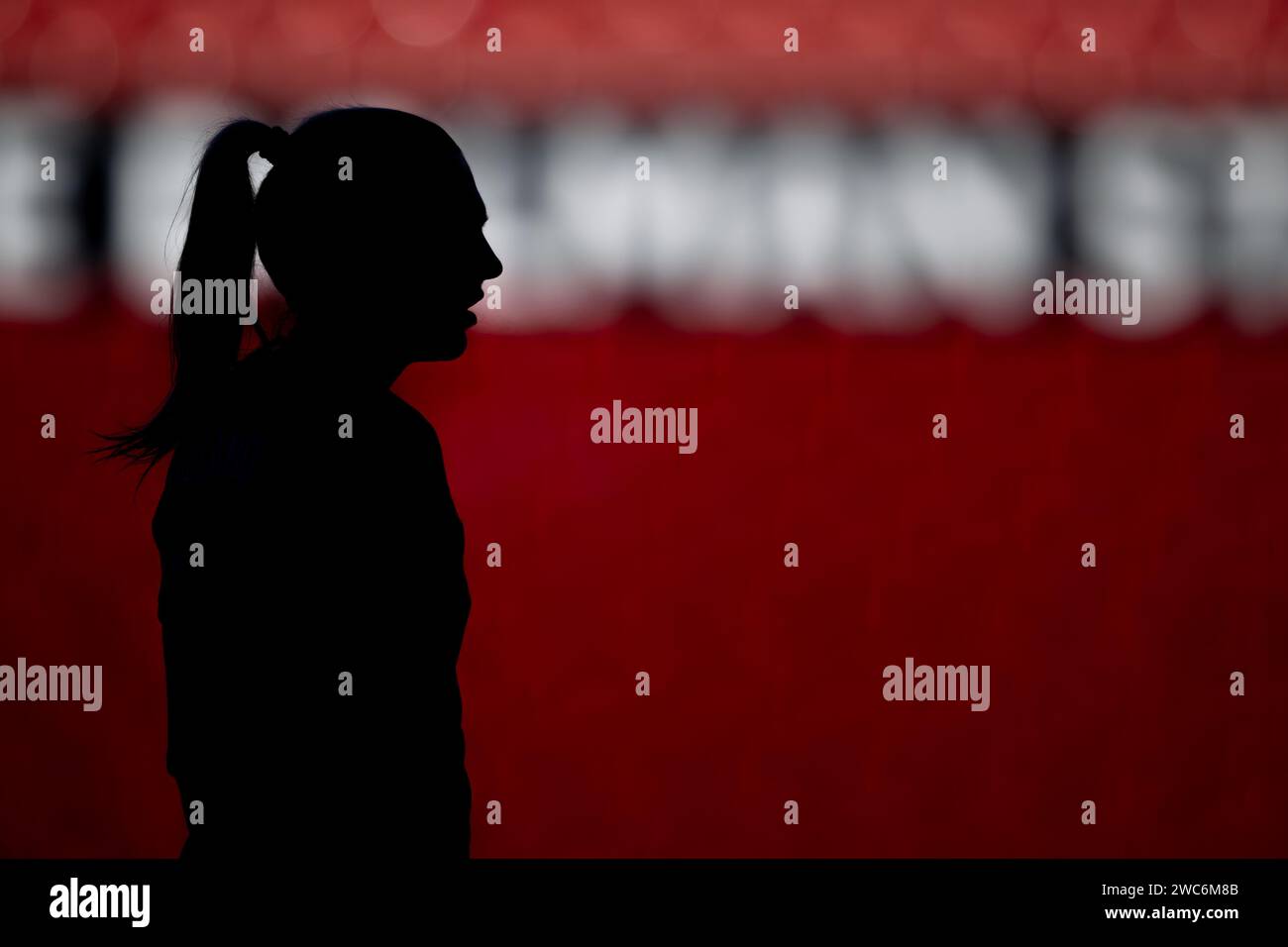 Bristol, UK. 14th January 2024. Ceri Holland of Liverpool during the ...
