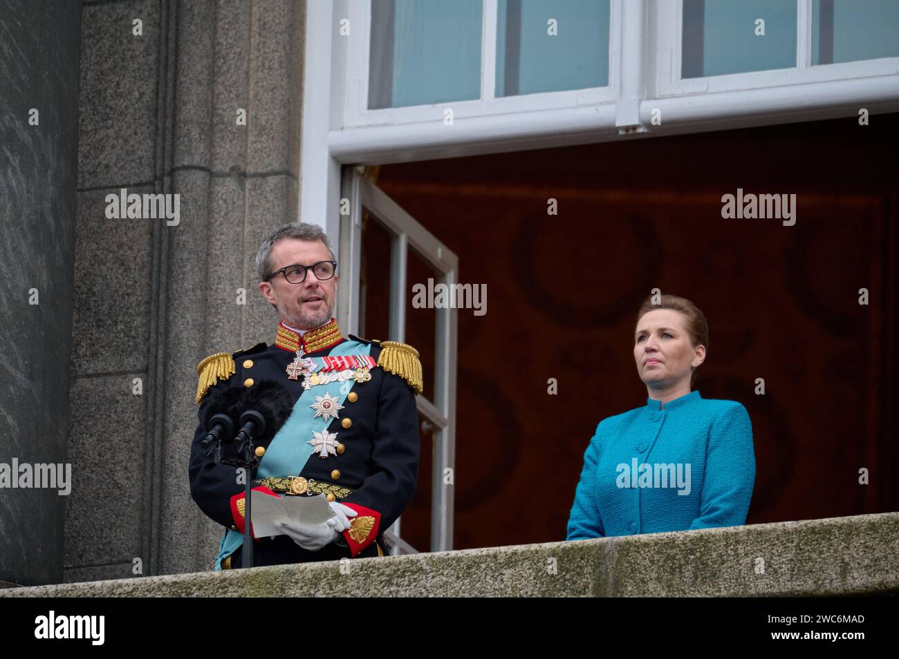 2024-01-14 COPENHAGEN DENMARKCrown Prince Frederik takes office as King ...