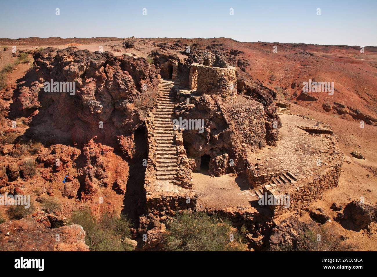 Meditation Caves of Khamar Khiid Monastery in Gobi desert near ...