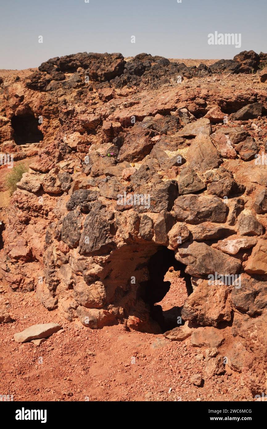 Meditation Caves of Khamar Khiid Monastery in Gobi desert near ...