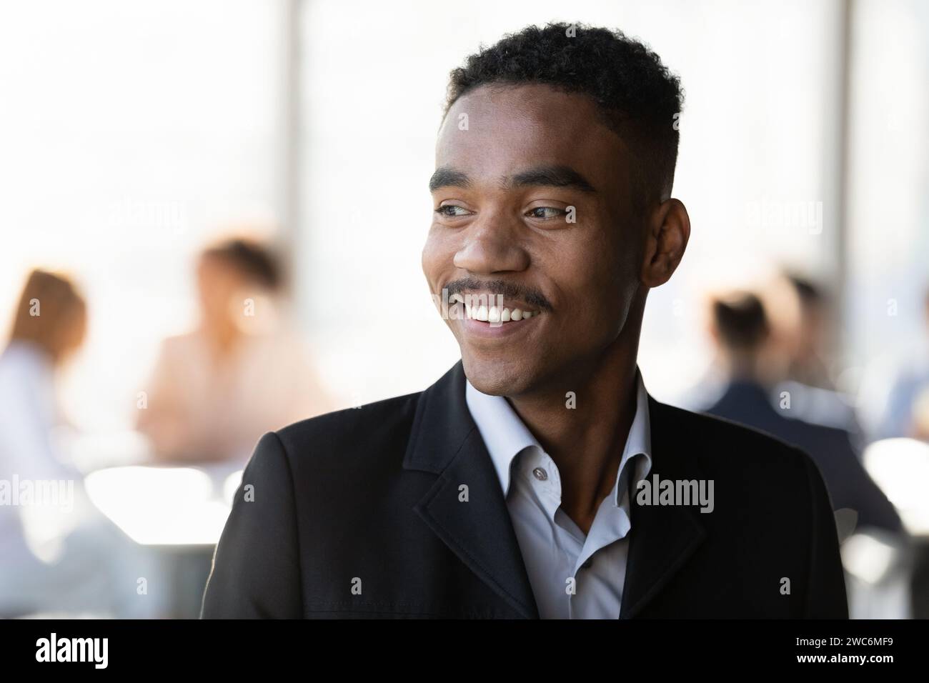 Motivated biracial male coach hi-res stock photography and images - Alamy