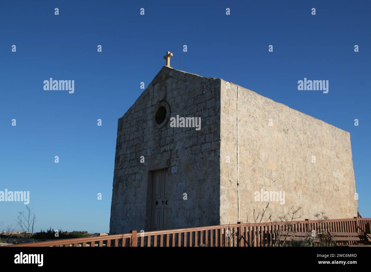 St. Mary Magdalene Chapel Dingli-Cliffs, Malta Stock Photo - Alamy