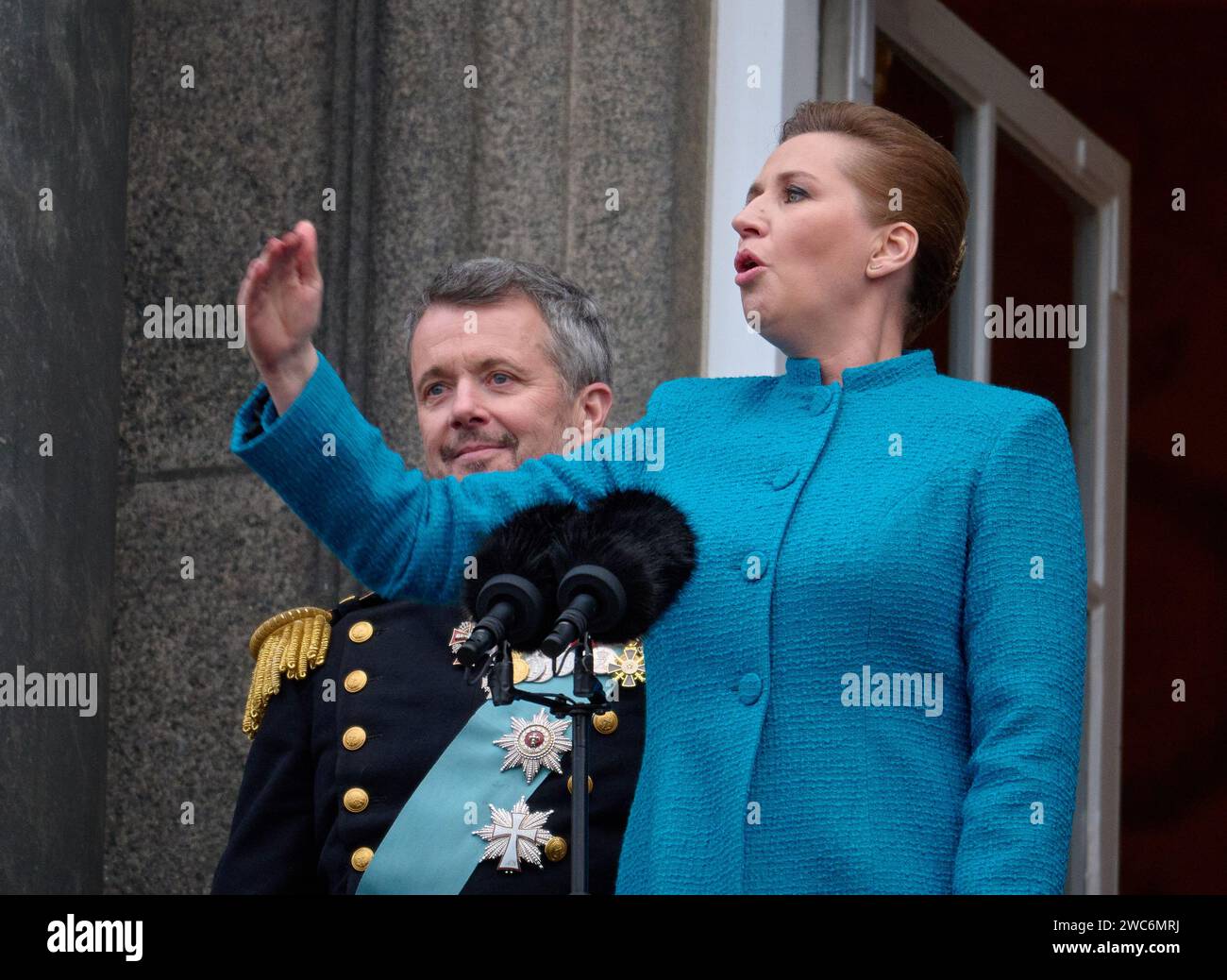 2024-01-14 COPENHAGEN DENMARKCrown Prince Frederik takes office as King ...