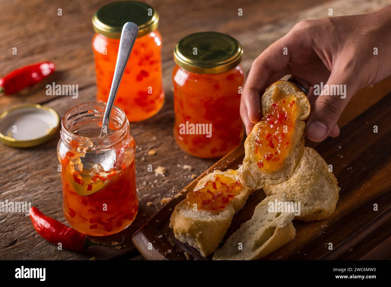 Habanero bell pepper hi-res stock photography and images - Alamy