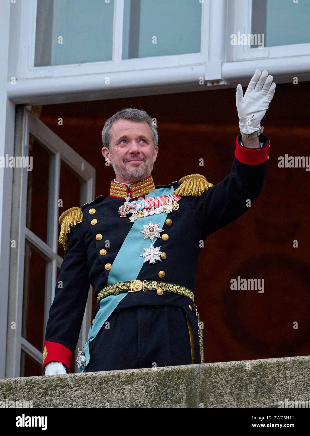2024-01-14 COPENHAGEN DENMARKCrown Prince Frederik takes office as King ...