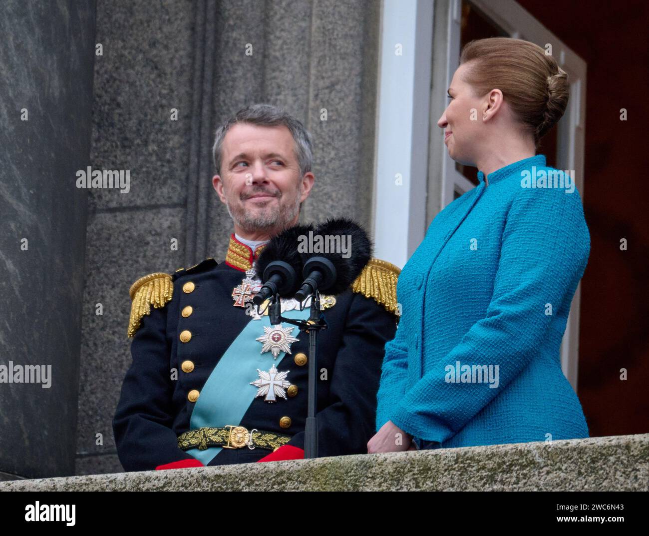 2024-01-14 COPENHAGEN DENMARKCrown Prince Frederik takes office as King ...