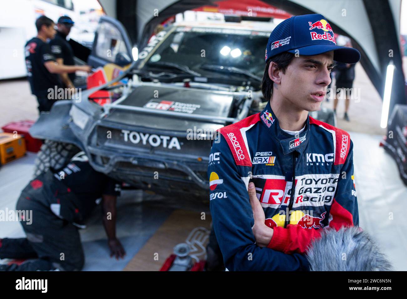 QUINTERO Seth (usa), Toyota Gazoo Racing, Toyota GR DKR Hilux, FIA ...