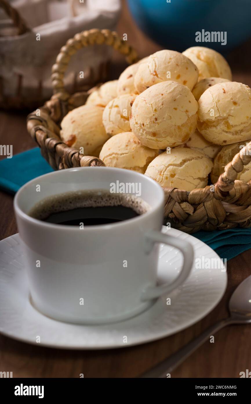 Brazilian snack cheese bread hi-res stock photography and images - Alamy