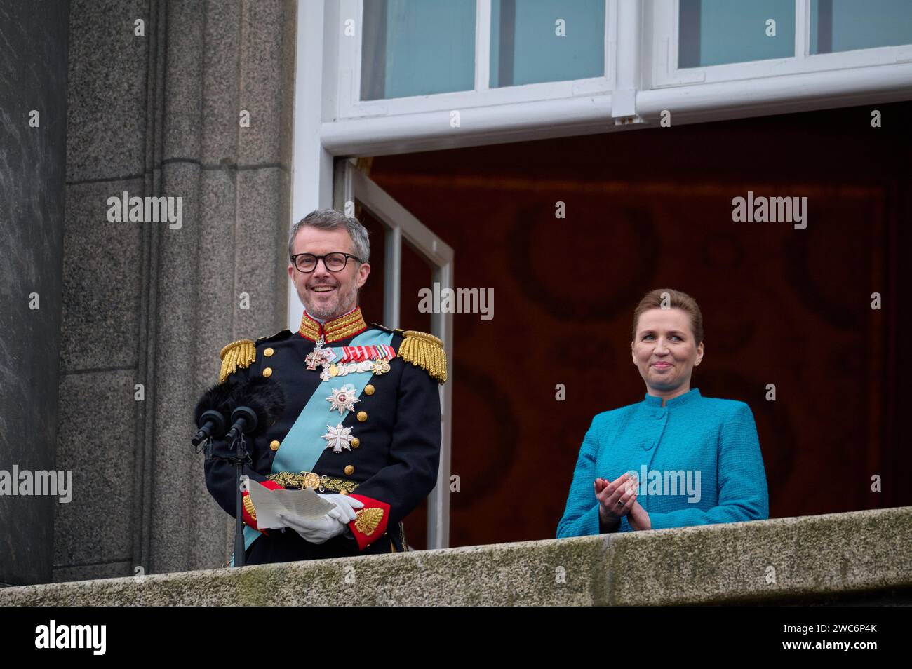 2024-01-14 COPENHAGEN DENMARKCrown Prince Frederik takes office as King ...