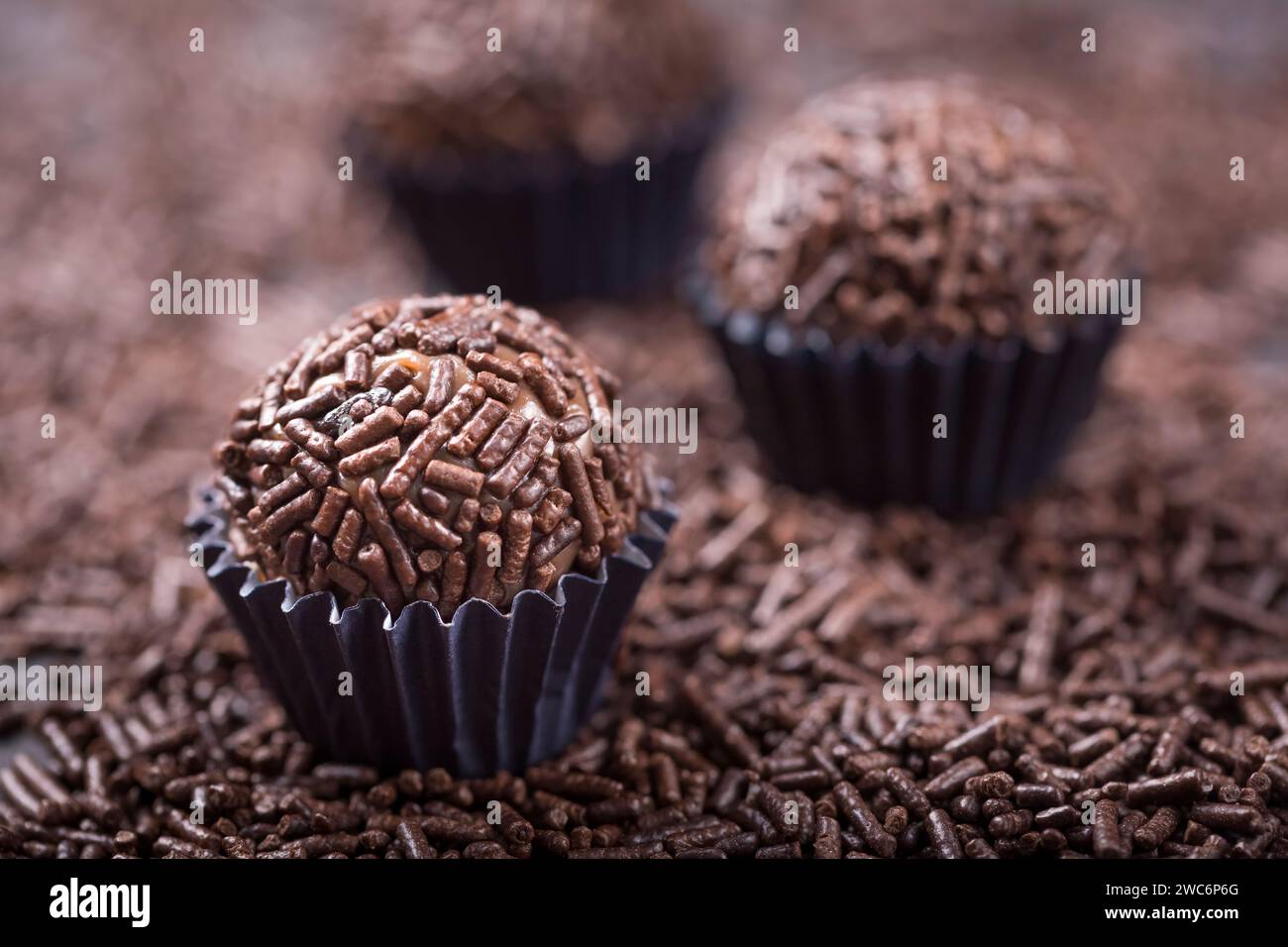 Brigadier chocolate candy hi-res stock photography and images - Alamy