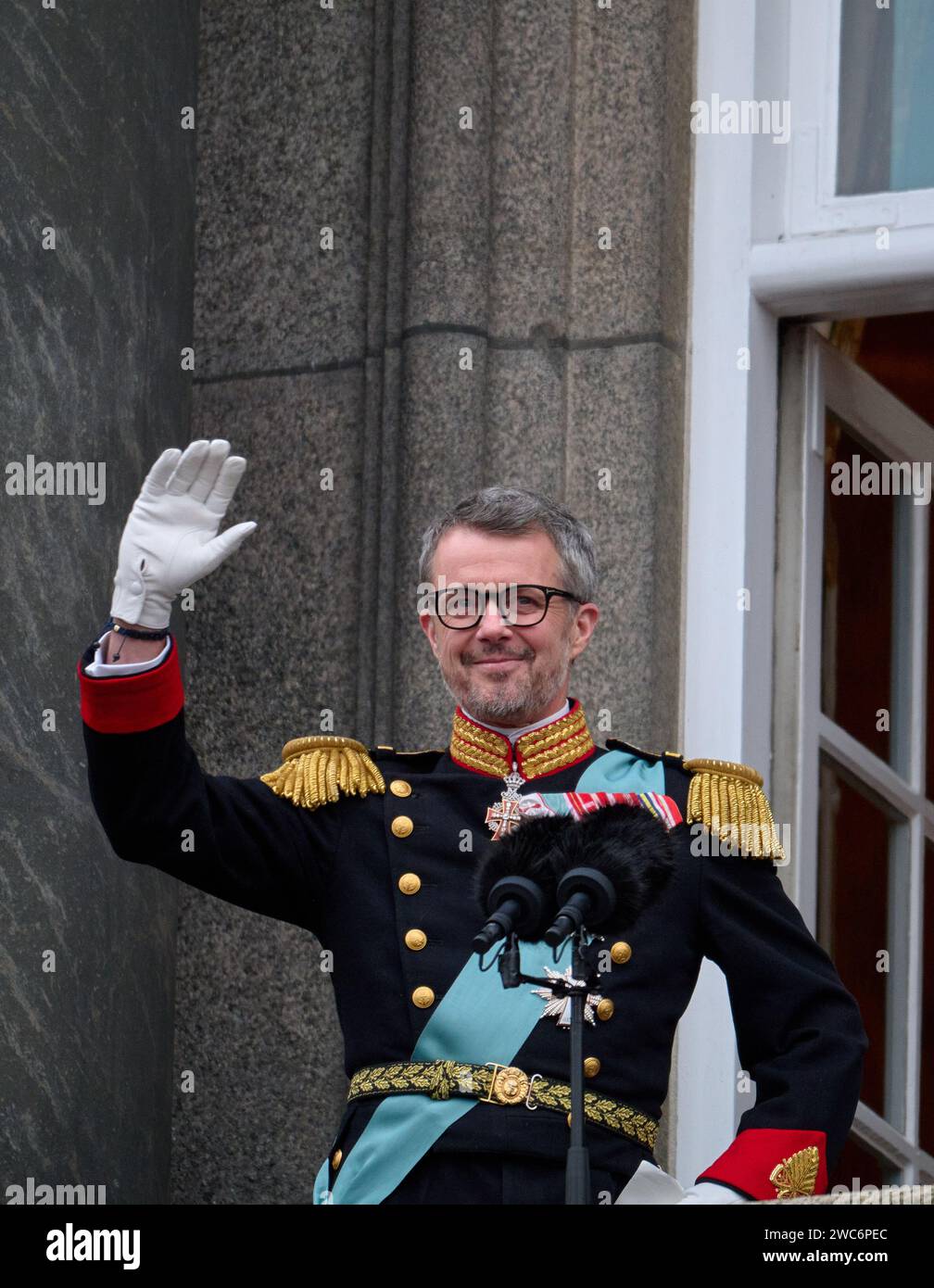 2024-01-14 COPENHAGEN DENMARKCrown Prince Frederik takes office as King ...