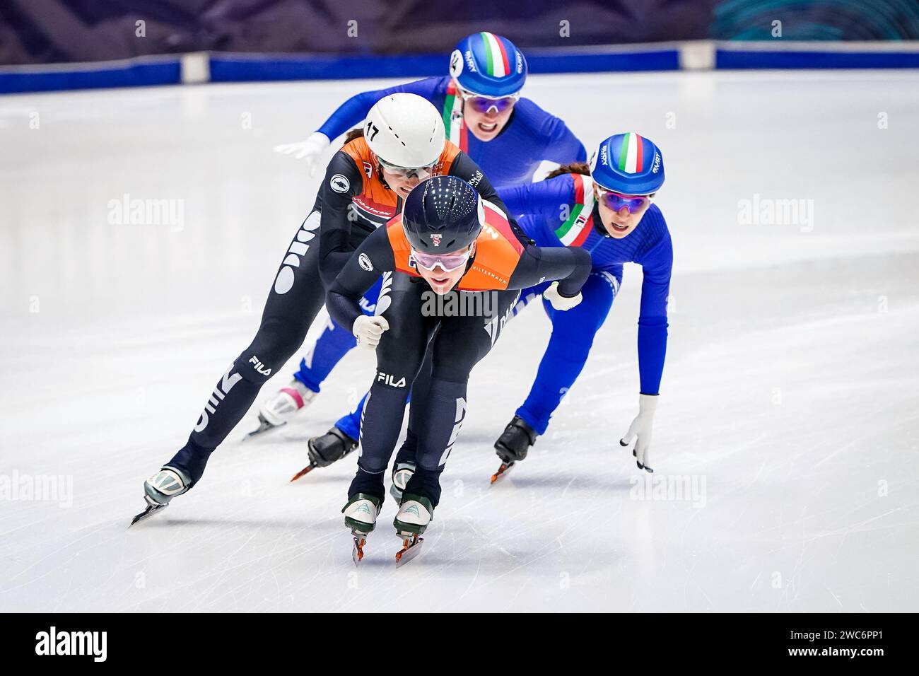 GDANSK, POLAND - JANUARY 14: Selma Poutsma of The Netherlands and ...