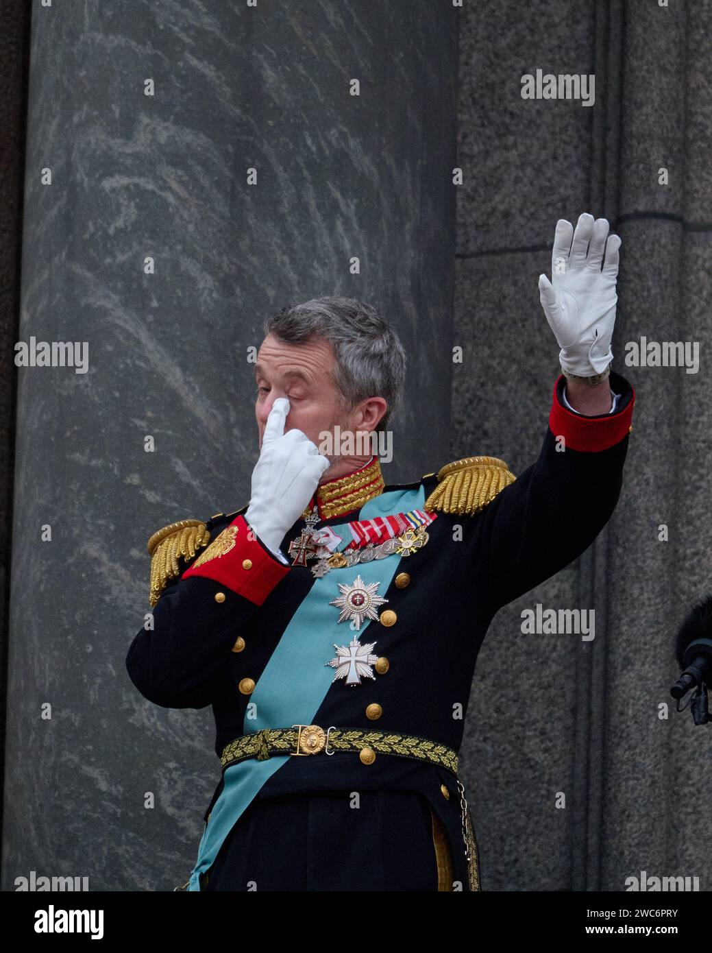2024-01-14 COPENHAGEN DENMARKCrown Prince Frederik takes office as King ...