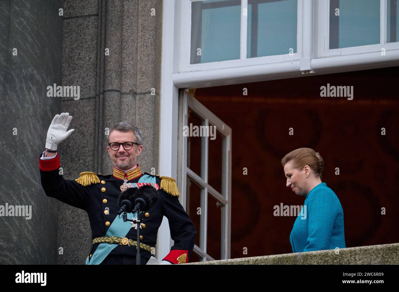 2024-01-14 COPENHAGEN DENMARKCrown Prince Frederik takes office as King ...