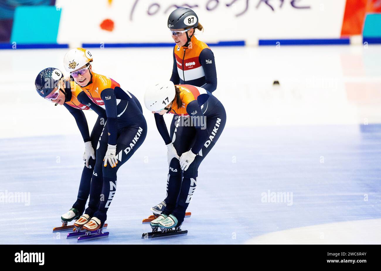 GDANSK - Diede van Oorschot, Yara van Kerkhof, Selma Poutsma and Xandra ...