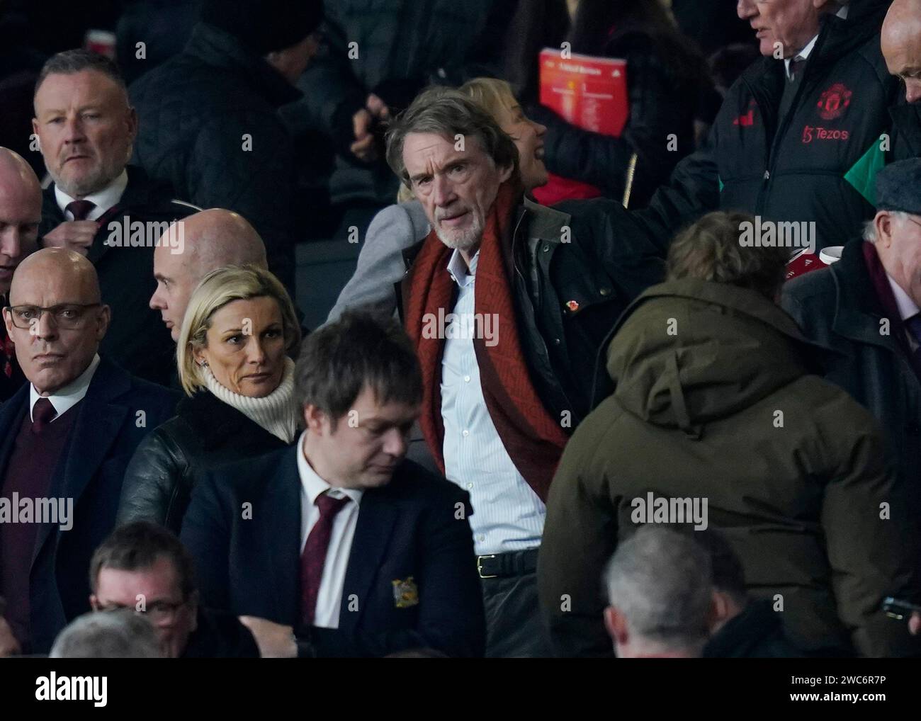 Jim ratcliffe old trafford 2024 hi-res stock photography and images - Alamy