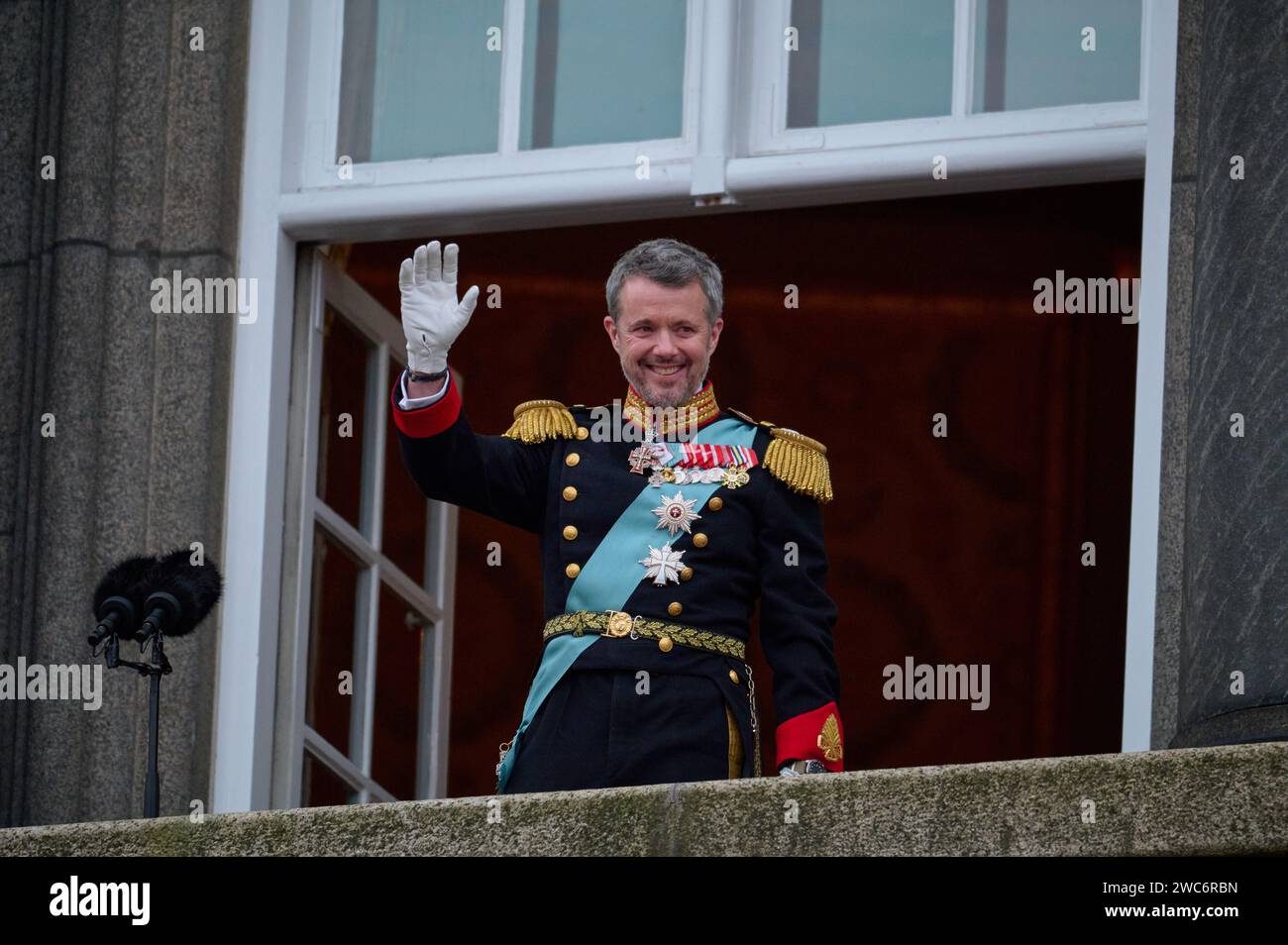 2024-01-14 COPENHAGEN DENMARKCrown Prince Frederik takes office as King ...
