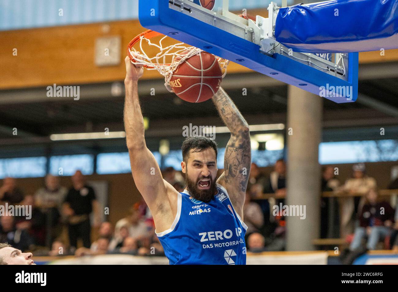 Weissenfels, Deutschland 14. Januar 2024: 1.BBL - 2023/2024 ...