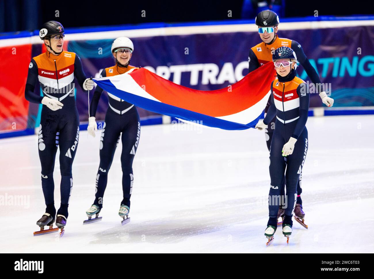 GDANSK - Teun Boer, Selma Poutsma, Kay Huisman and Xandra Velzeboer win ...