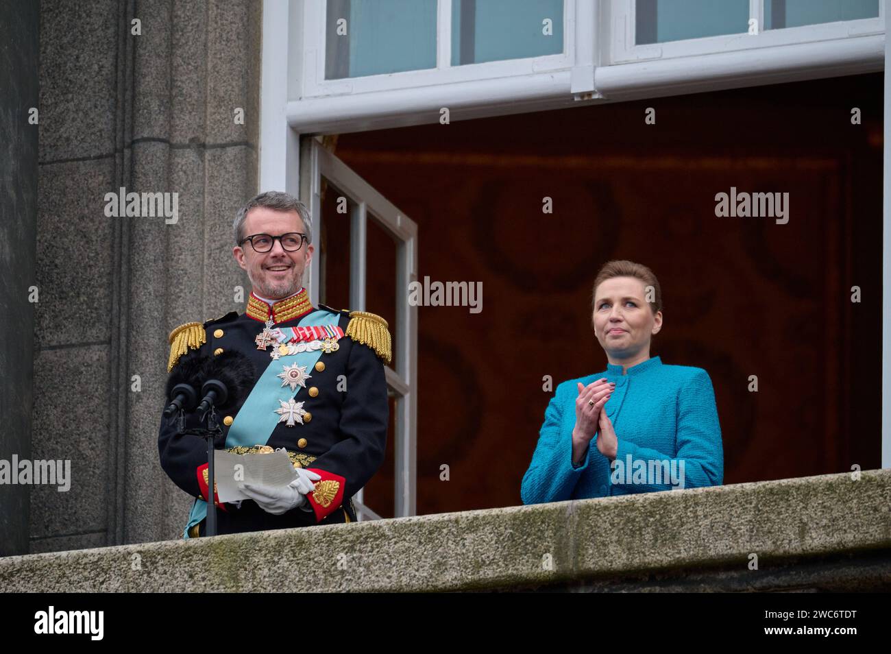2024-01-14 COPENHAGEN DENMARKCrown Prince Frederik takes office as King ...