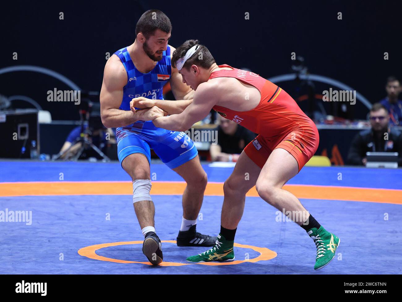 Zagreb, Croatia. 14th Jan, 2024. ZAGREB, CROATIA - JANUARY 14: Deni ...