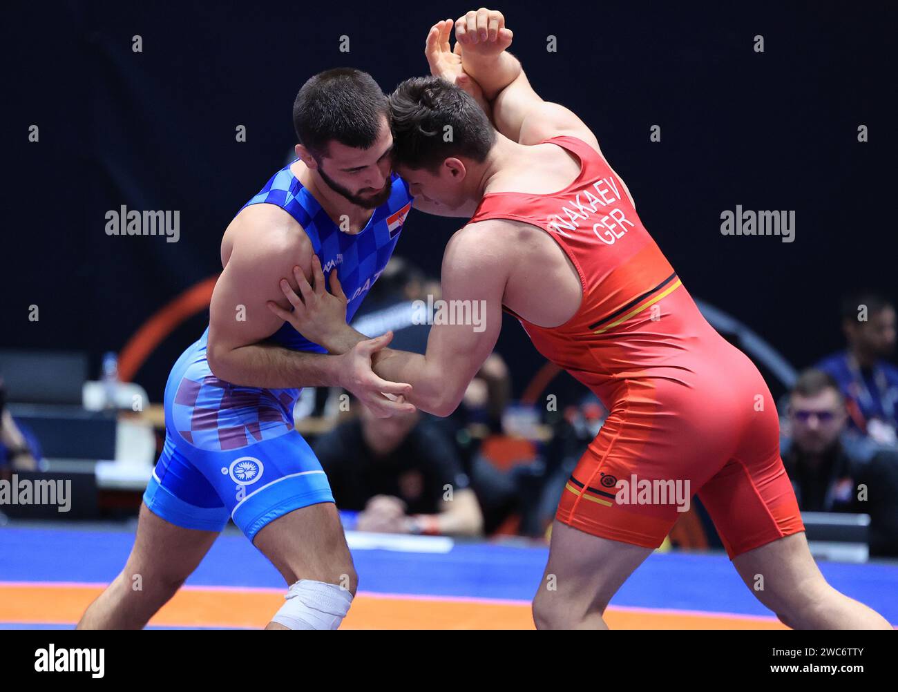 Zagreb, Croatia. 14th Jan, 2024. ZAGREB, CROATIA - JANUARY 14: Deni ...