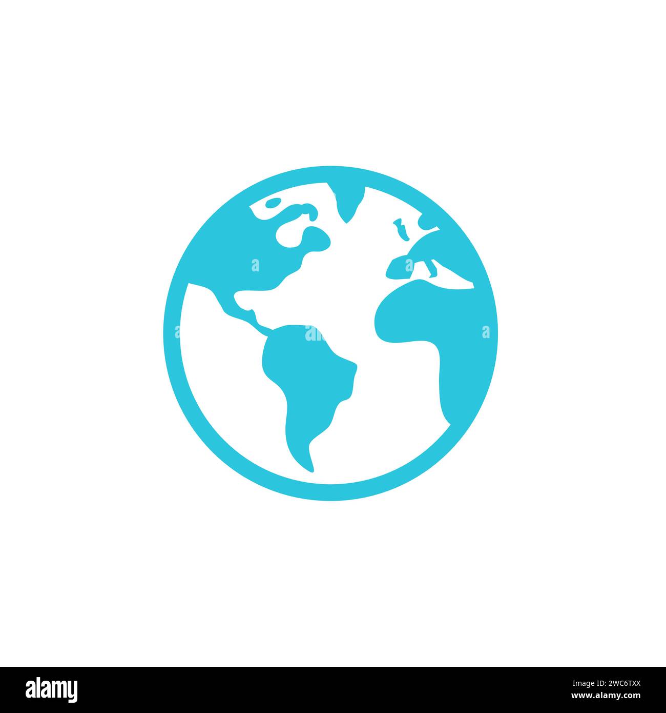 Vector icon globe from Cut Out Stock Images & Pictures - Alamy