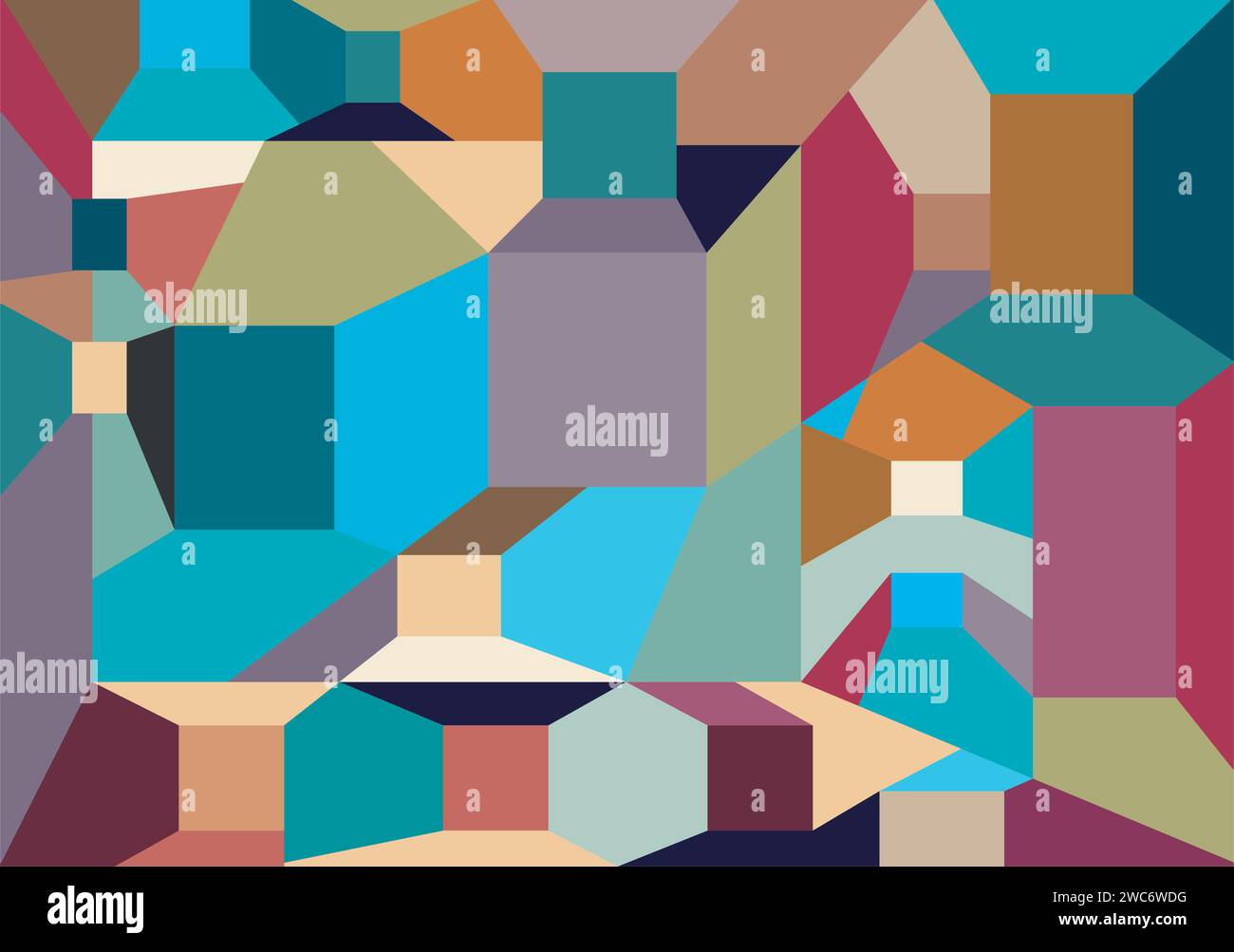 colorful abstract art Stock Vector Image & Art - Alamy