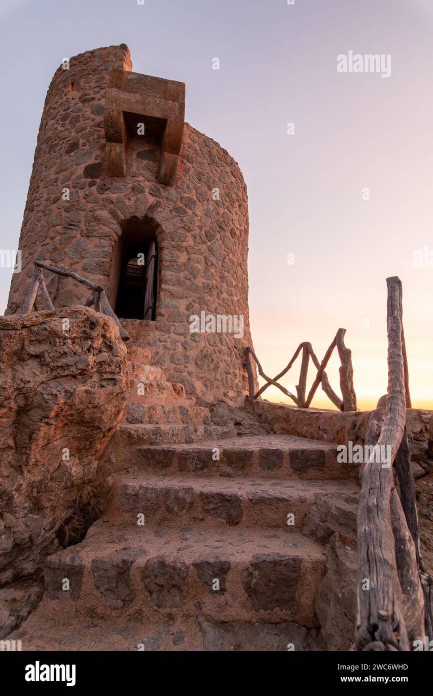 Torre de Verger, is a 16th century watchtower on the island of Mallora ...