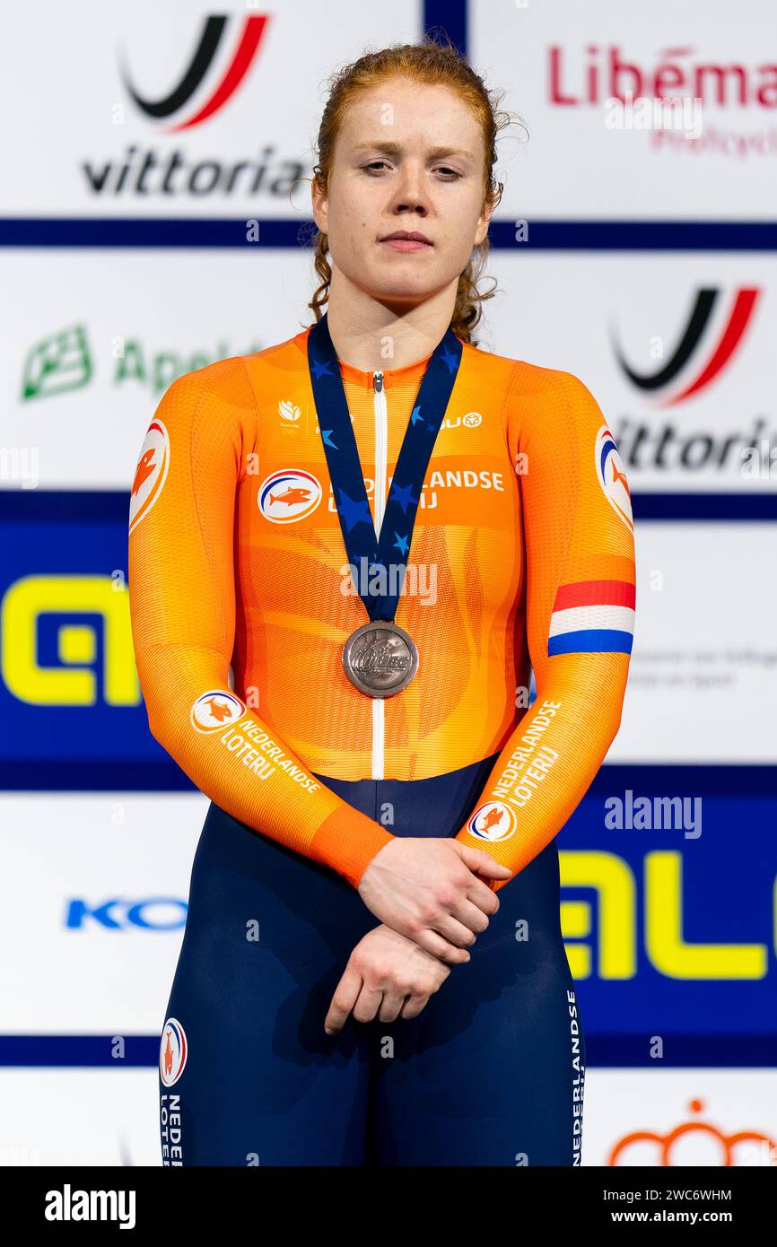 Apeldoorn, Netherlands. 14th Jan, 2024. APELDOORN, NETHERLANDS - JANUARY 14: Hetty van de Wouw ...