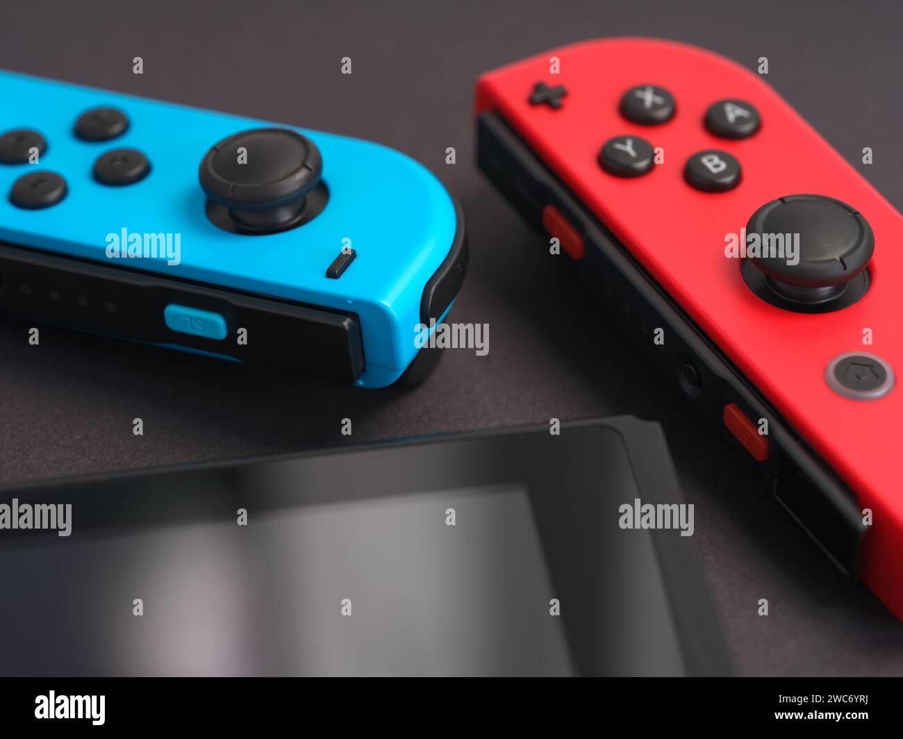 Nintendo switch console hi-res stock photography and images - Alamy