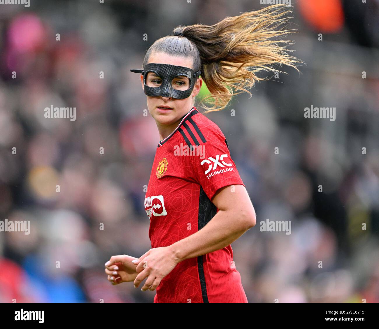 Ella Toone of Manchester United Women, during the Vitality Women's FA ...